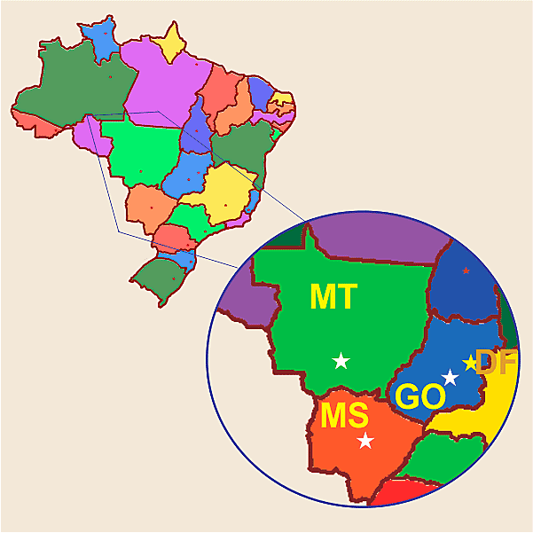 Região Centro-Oeste: Estados do Centro-Oeste brasileiro - Pesquisa ... Região Centro-Oeste: Estados do Centro-Oeste brasileiro - Pesquisa ...