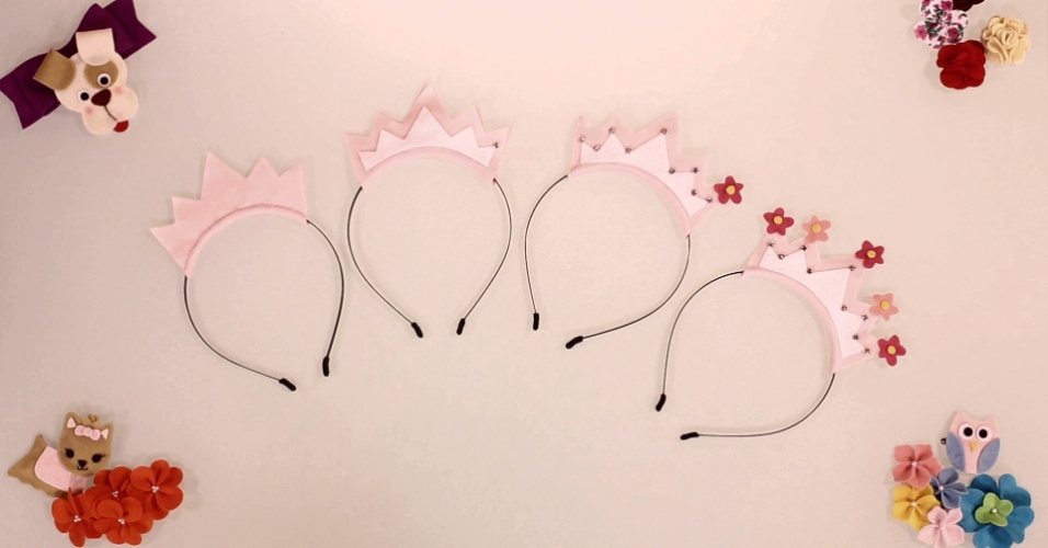 Vídeo mostra como fazer passo a passo uma tiara de princesa - Gravidez ... Vídeo mostra como fazer passo a passo uma tiara de princesa - Gravidez ...