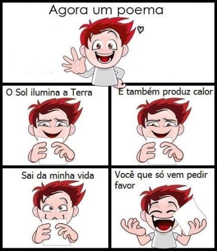 "Agora um poema": meme no Facebook dá nova cara a poesias amorosas ...